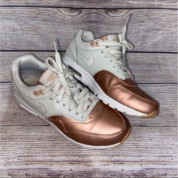 Nike | Shoes | Rose Gold Nike Air Max Sneakers | Poshmark